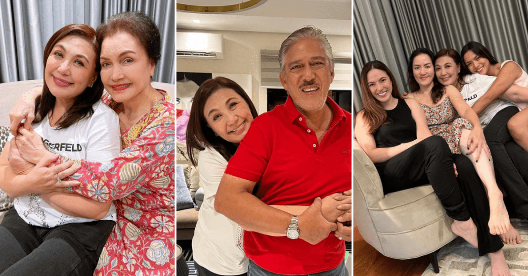 Sharon Cuneta bonds with Tito Sotto and family a month after elections ...