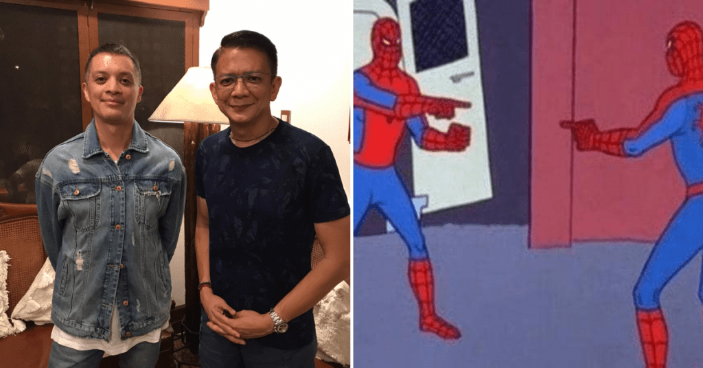 Coach Bamboo photographed with 'lookalike' Sen. Chiz Escudero - Latest ...