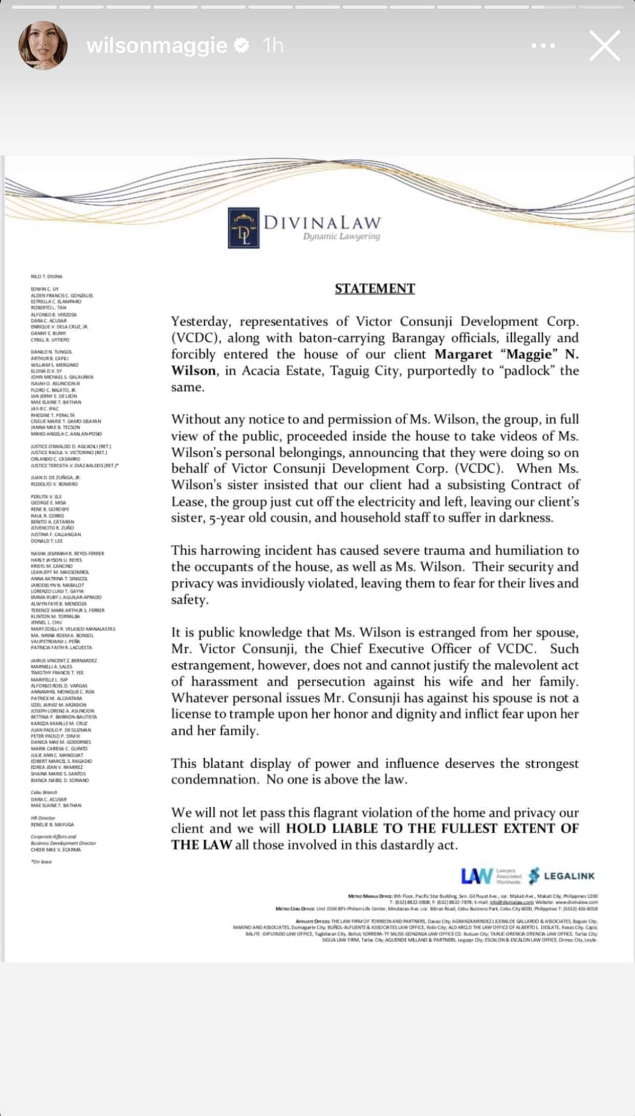 Maggie Wilson cries foul after house gets 'illegally' entered, faces ...