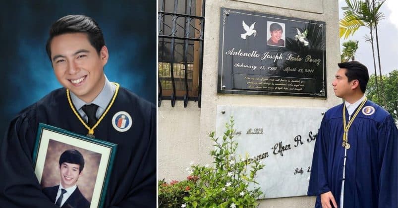 AJ Perez’s brother pays tribute to late actor on graduation day ...