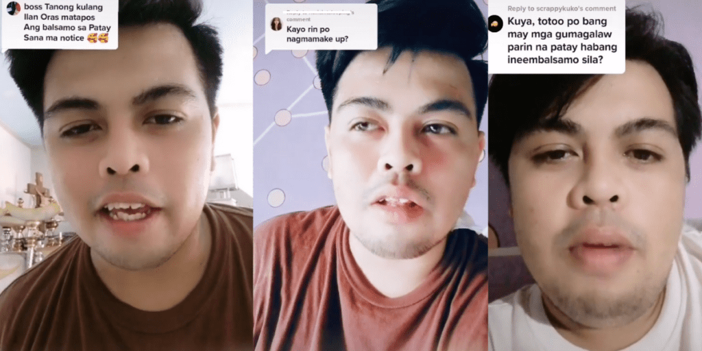 MAY PERA SA MORGUE? Gen Z embalmer earns four figures per client, encourages youth to try this ...