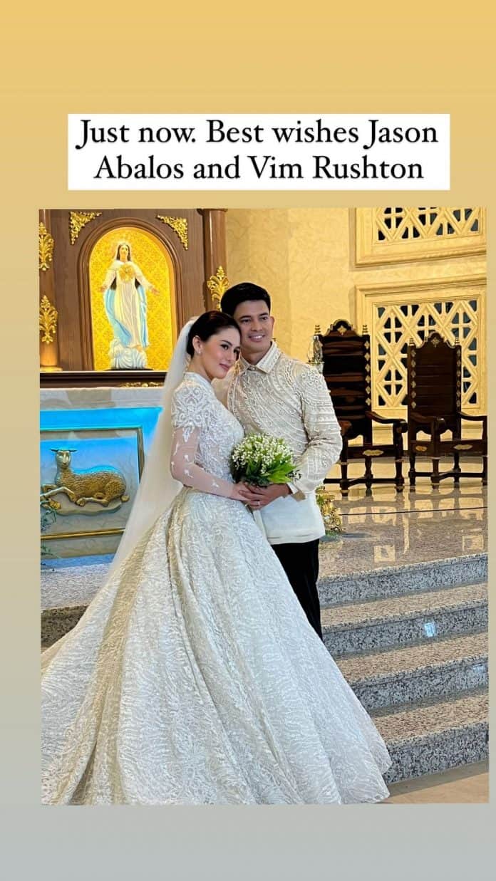 LOOK: Jason Abalos and Vickie Rushton are married! - Latest Chika