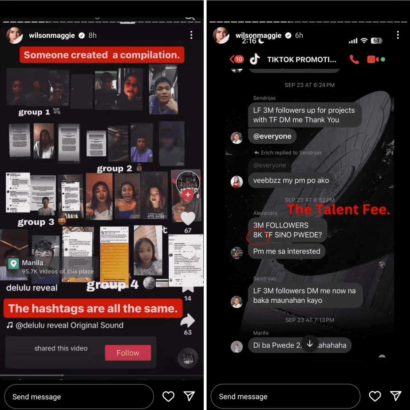 Maggie Wilson exposes TikTok influencers paid to malign her company ...