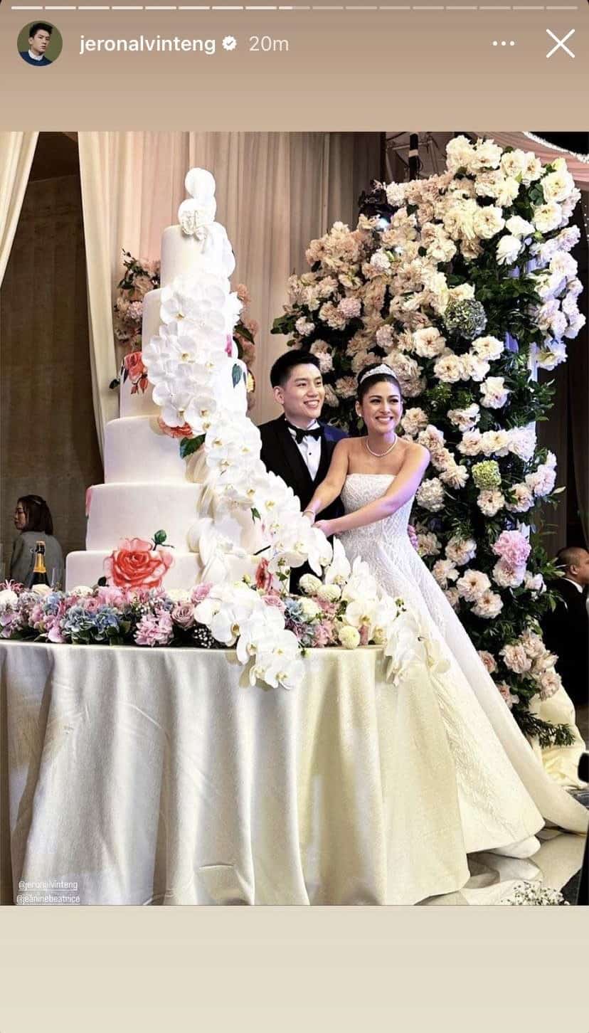 Jeron Teng marries longtime partner Jeanine Tsoi - Latest Chika