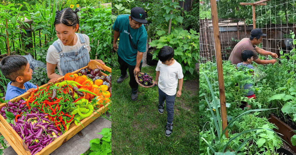 Pinoy couple wows netizens with own backyard garden in Canada ...