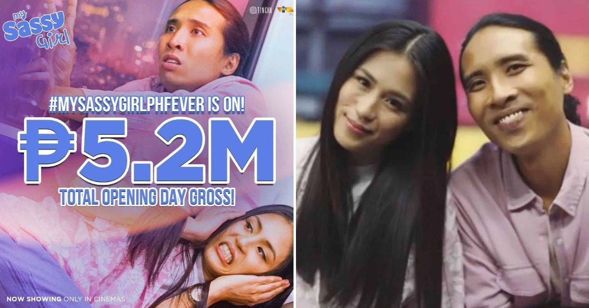 Toni Gonzaga and Pepe Herrera's My Sassy Girl rakes in P5.2M on opening ...