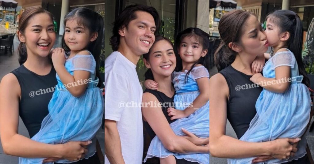 Charlie Dizon spotted bonding with husband Carlo Aquino's daughter ...