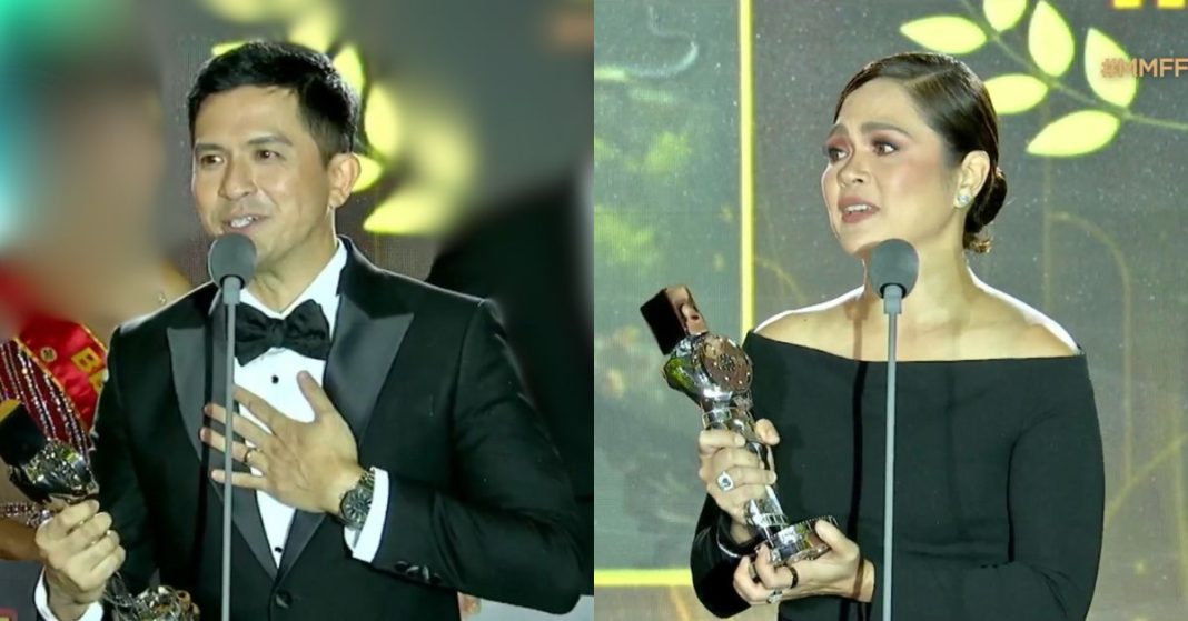 Dennis Trillo, Judy Ann Santos earn third MMFF awards after winning ...