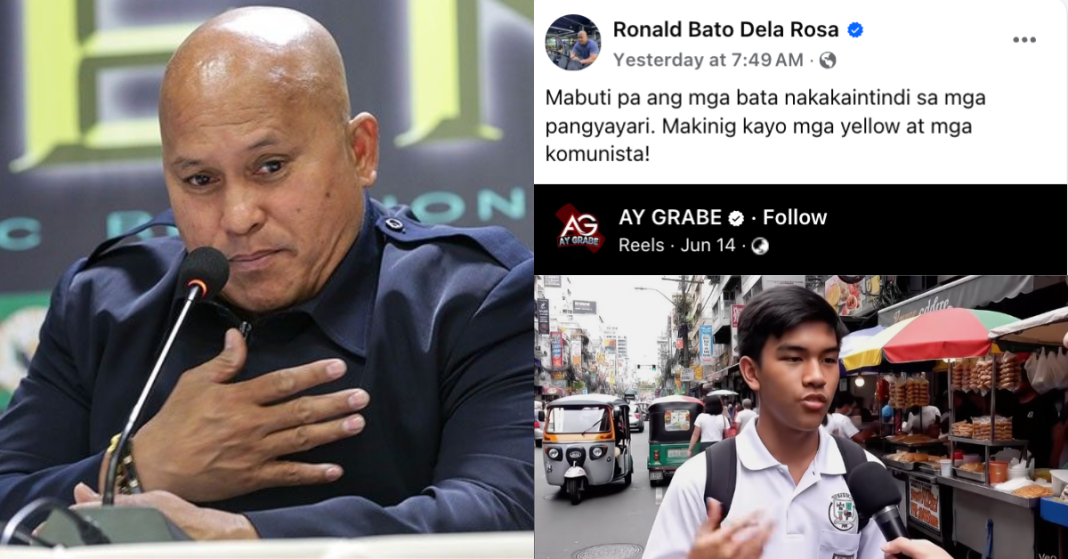 Sen. Bato reacts to criticisms over sharing AI-generated video on VP ...