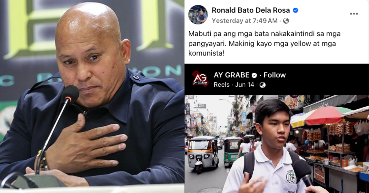 Sen. Bato reacts to criticisms over sharing AI-generated video on VP ...
