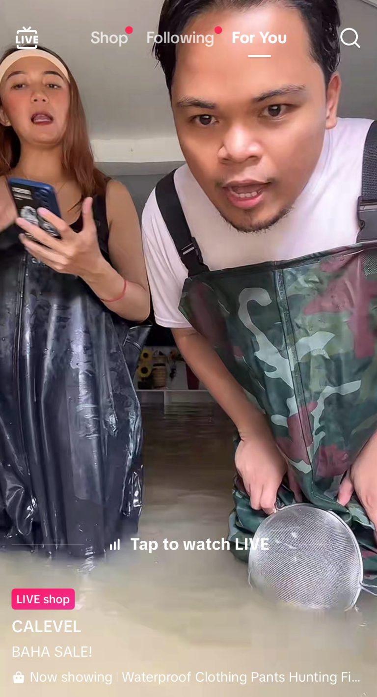 'Baha-proof' online sellers go live selling rain gear while on ...