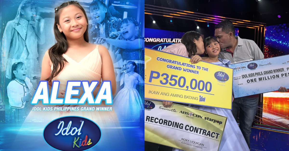 'Idol Kids Phl' winner Alexa Mendoza plans to save P1M prize for ...