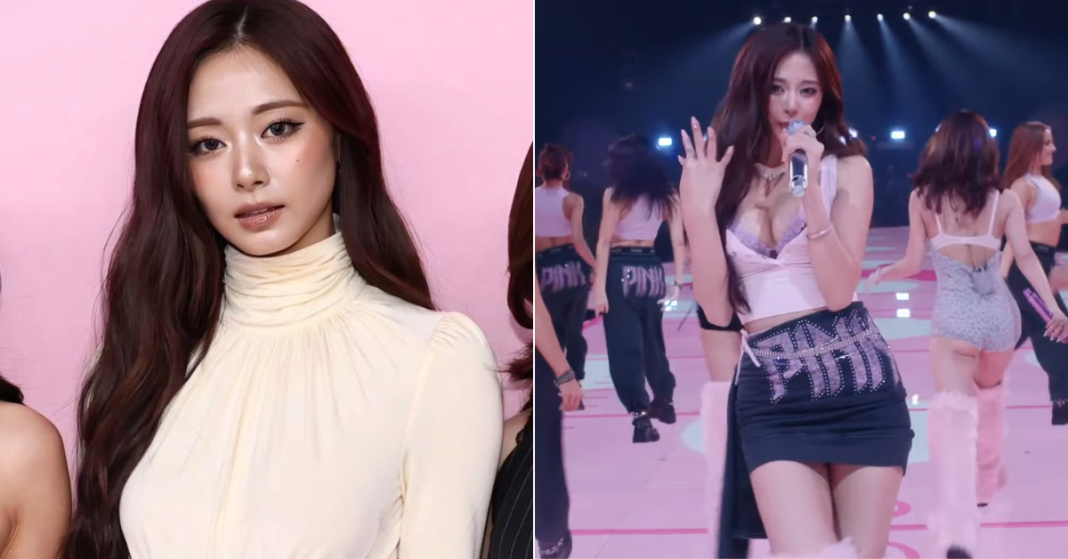 TWICE's Tzuyu performs live at Victoria's Secret Fashion Show with sore ...