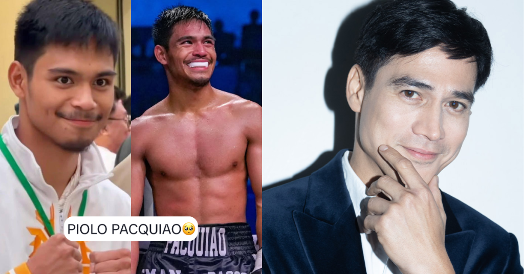 'Piolo Pacquiao?': Netizens swoon over Manny Pacquiao's son Eman Bacosa ...