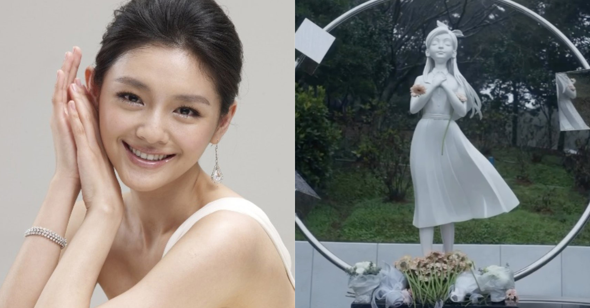Barbie Hsu honored with memorial statue designed by husband DJ Koo ...